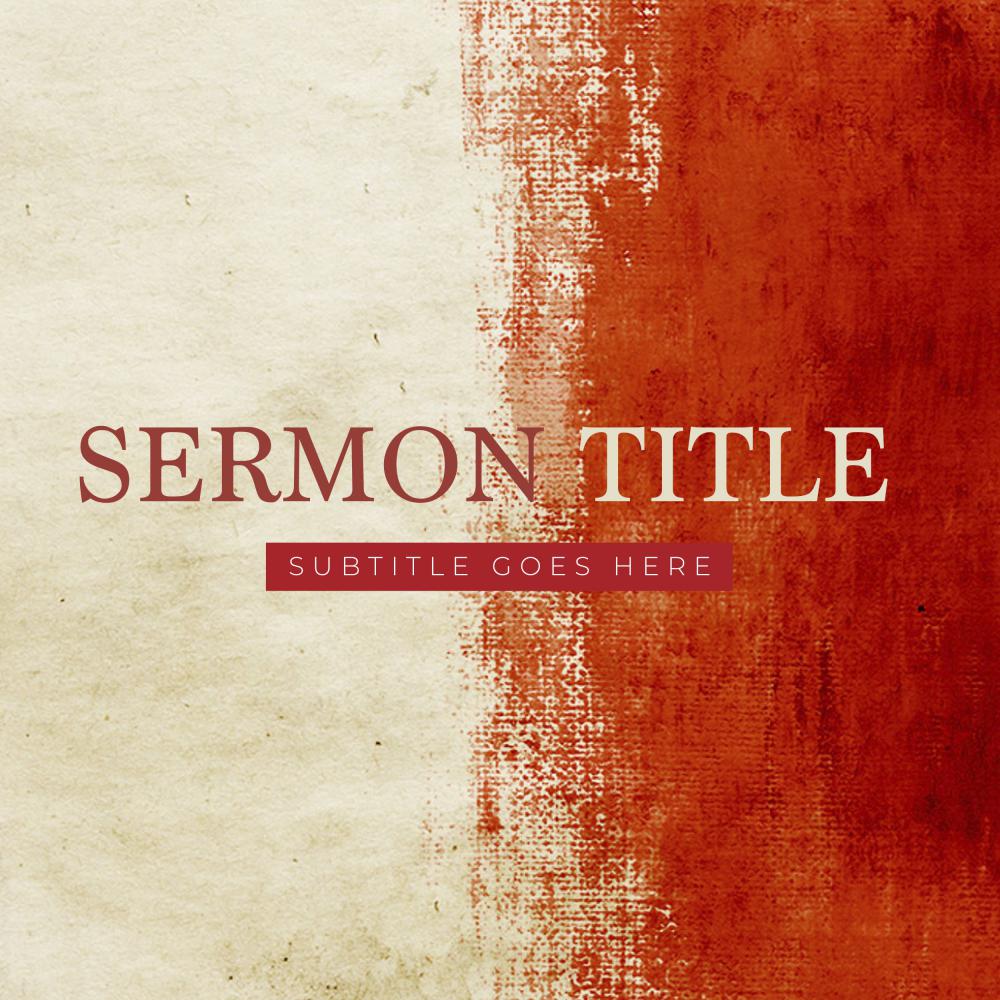 Canvas Sermon - Social Media Graphic