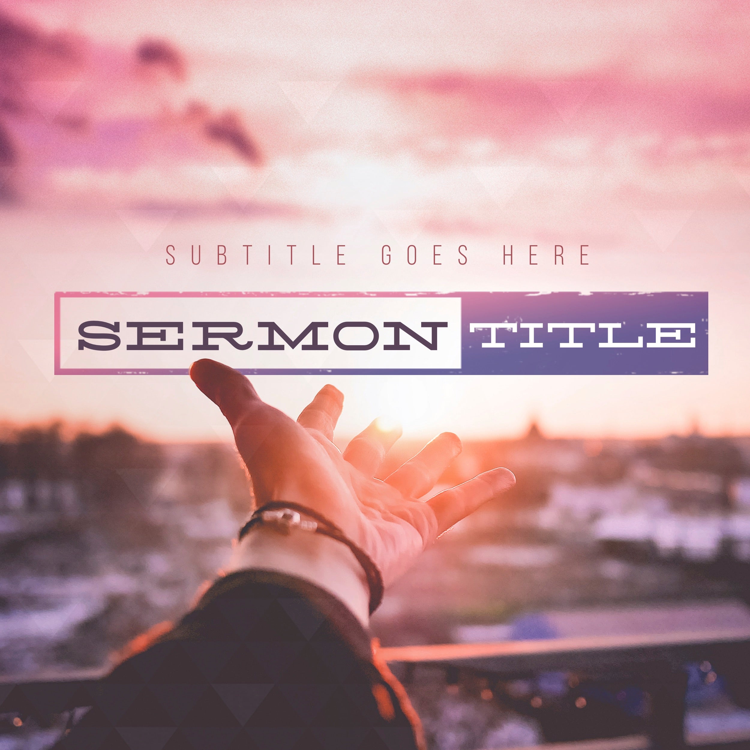 Reach Sermon - Social Media Graphic