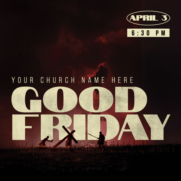 Good Friday - Retractable Banner