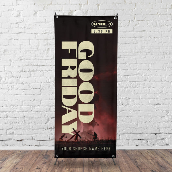 Good Friday - X-Stand Banner