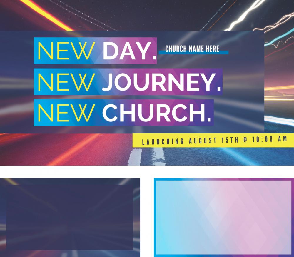 New Day New Church - Screen Set