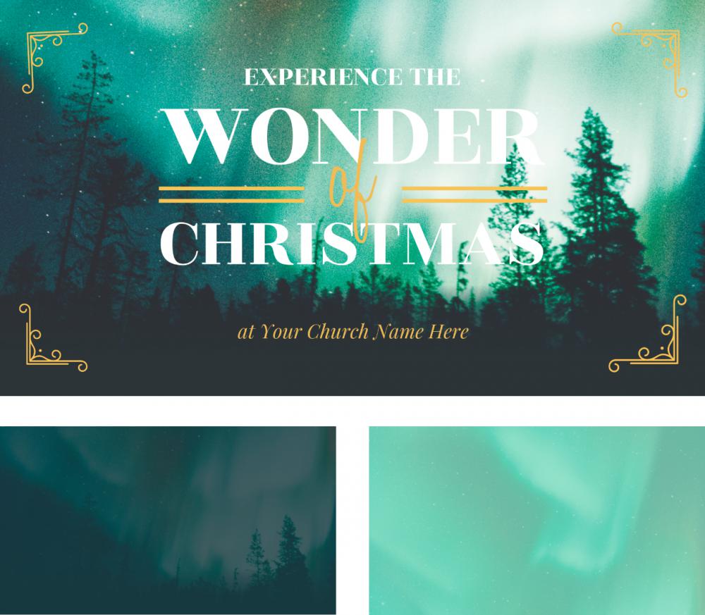 Experience the Wonder - Screen Set