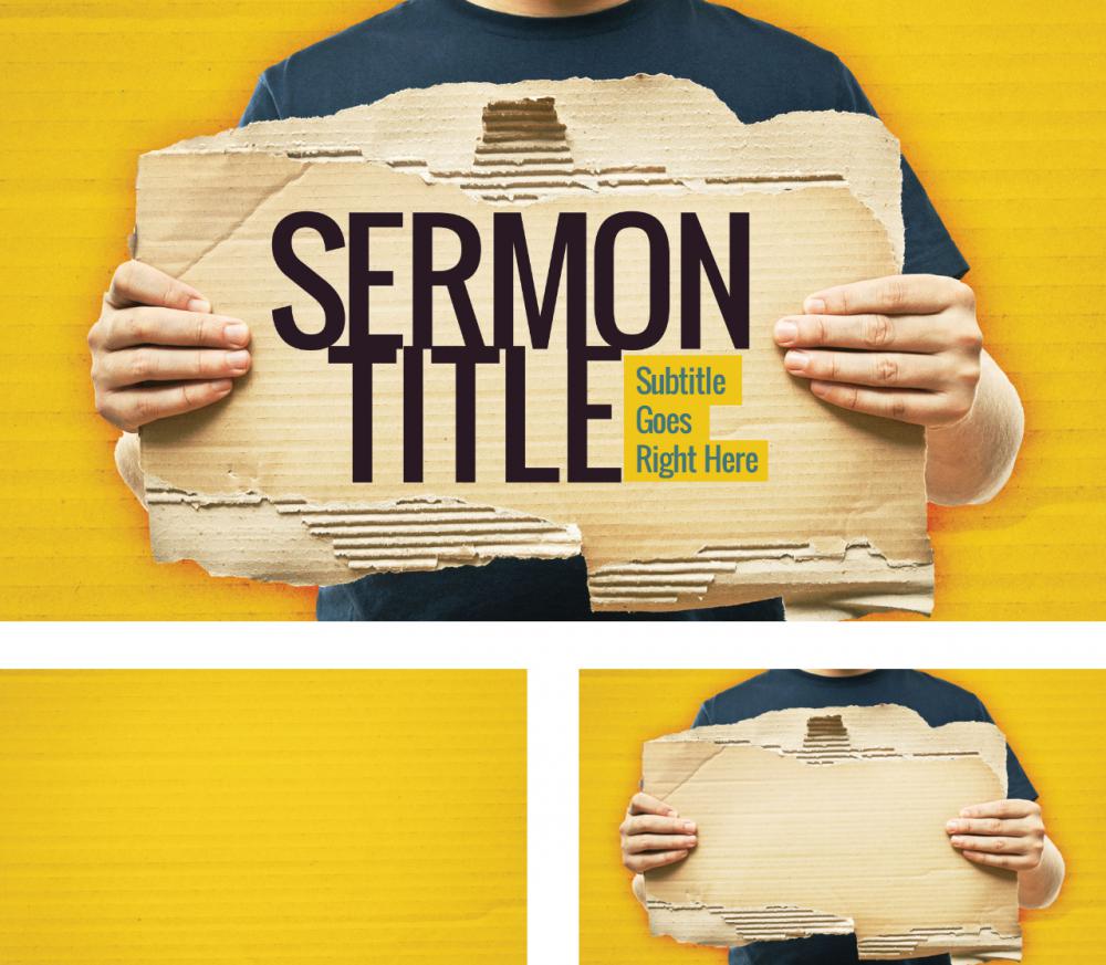 Sign Sermon - Screen Set