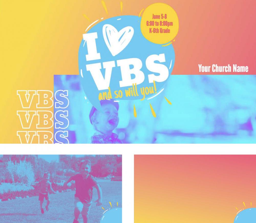 I Love VBS - Screen Set