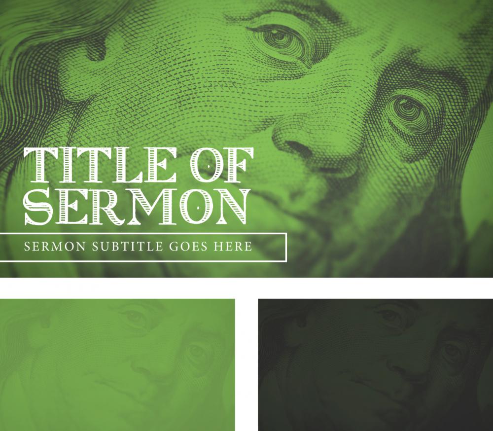Money Sermon - Screen Set