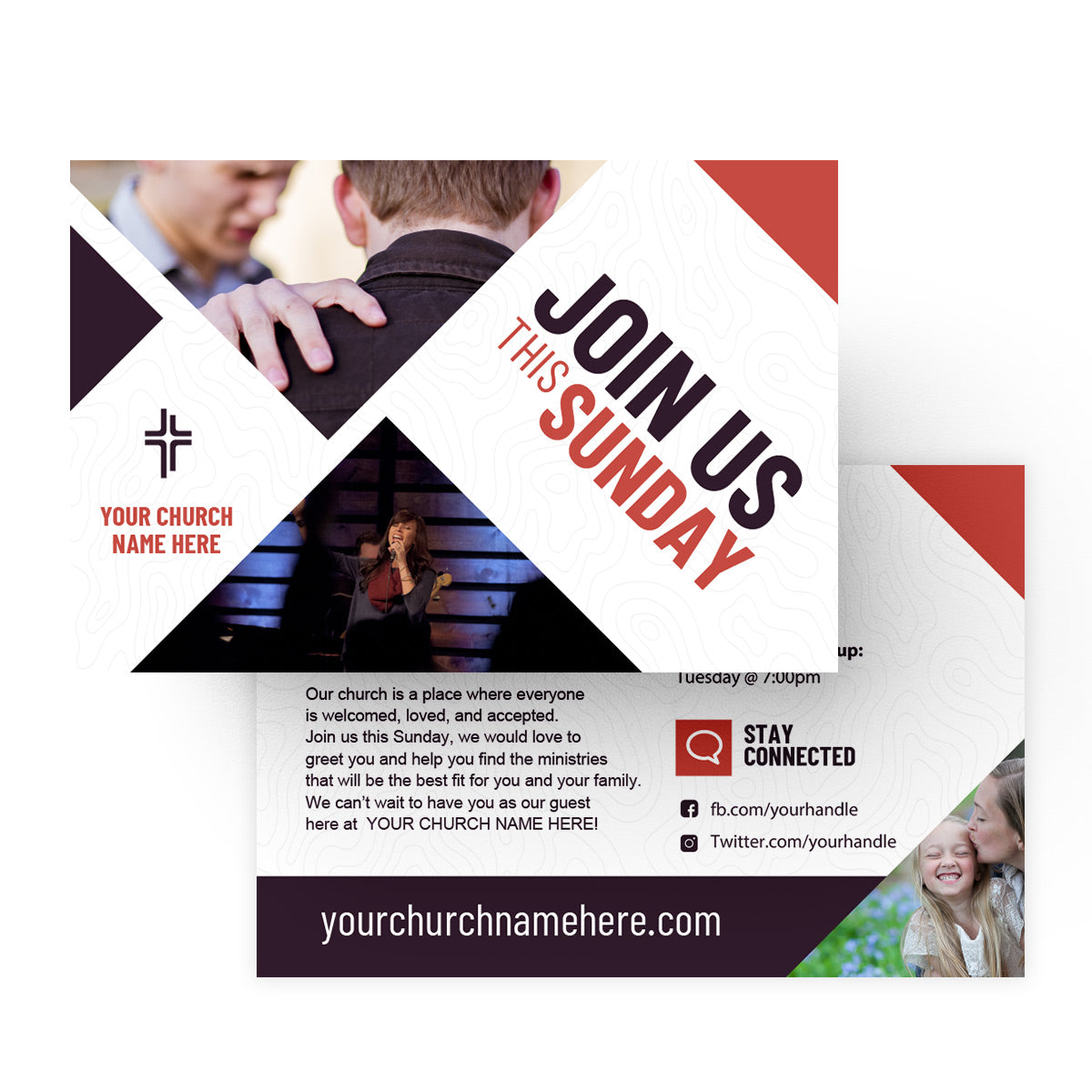 Join Us This Sunday - Standard Invitation Card