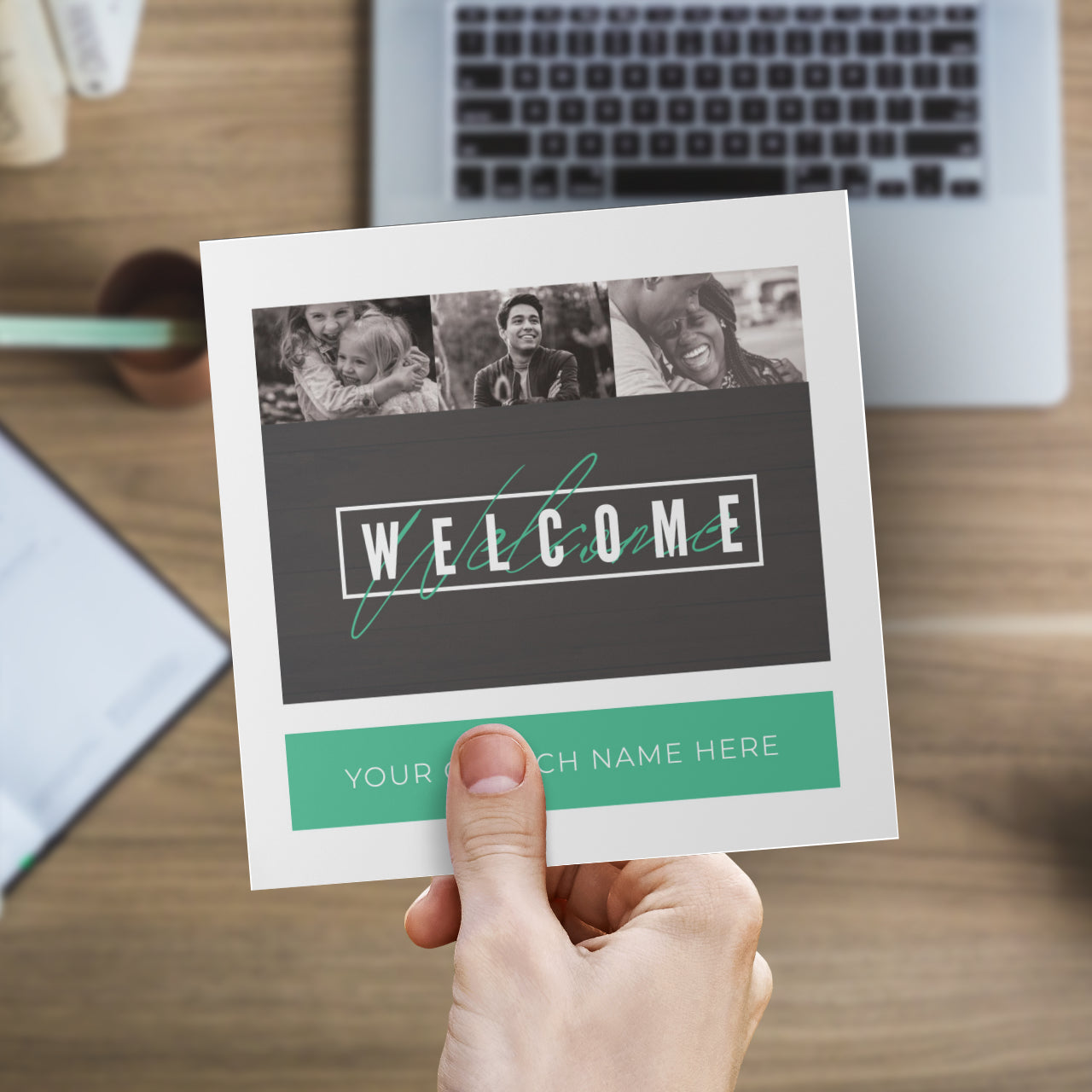 Modern Wood - Trifold Welcome Brochure