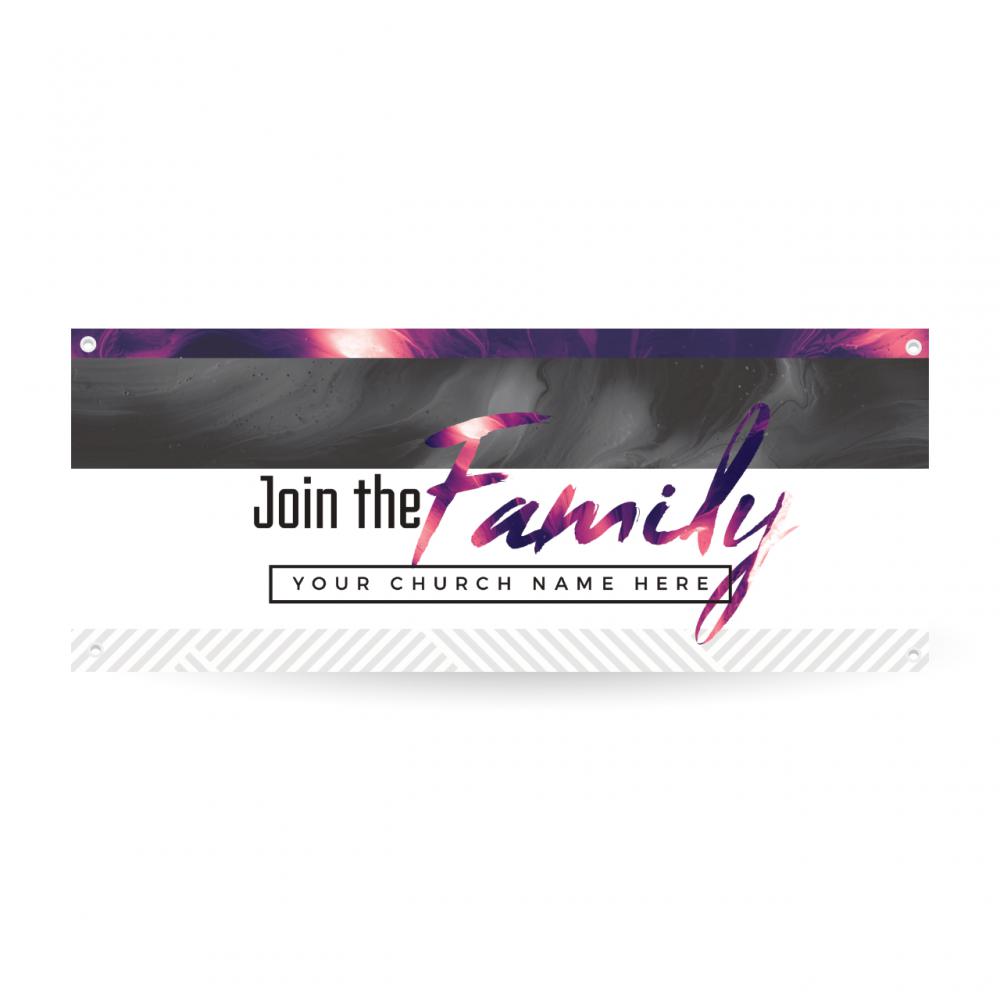 Join the Family - Horizontal Banner