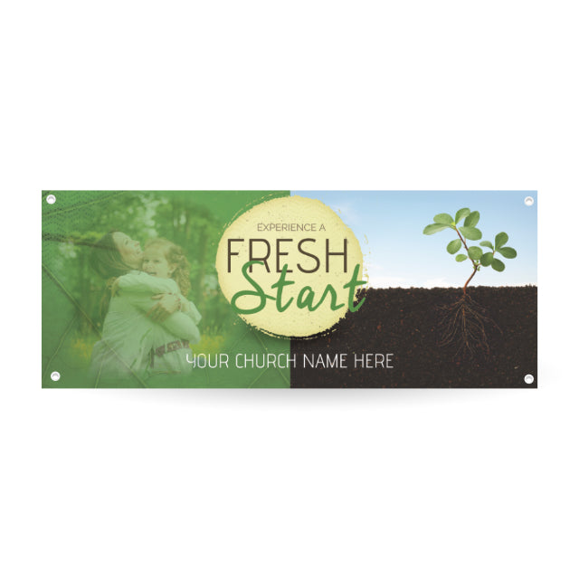 Experience a Fresh Start - Horizontal Banner