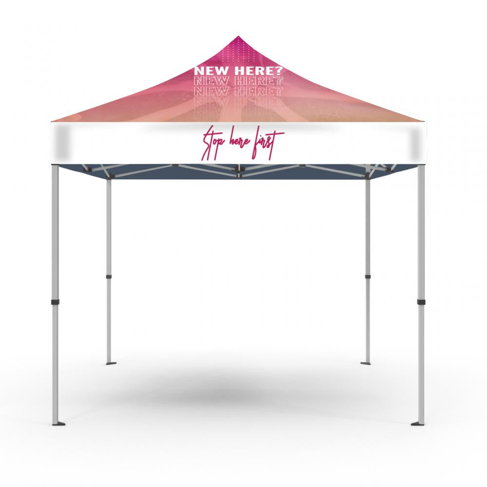Angled Gradients - Welcome Tent