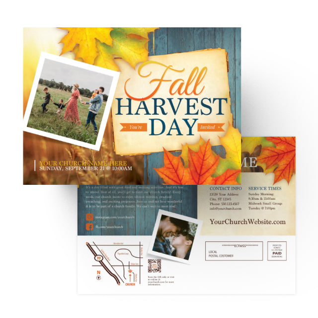 Fall Harvest Day - Small EDDM Mailer