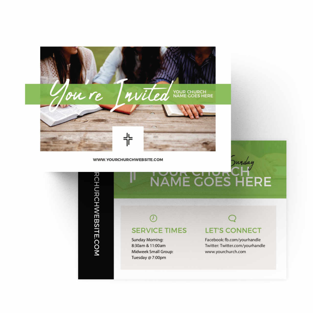 You're Invited Bible - Standard Invitation Card