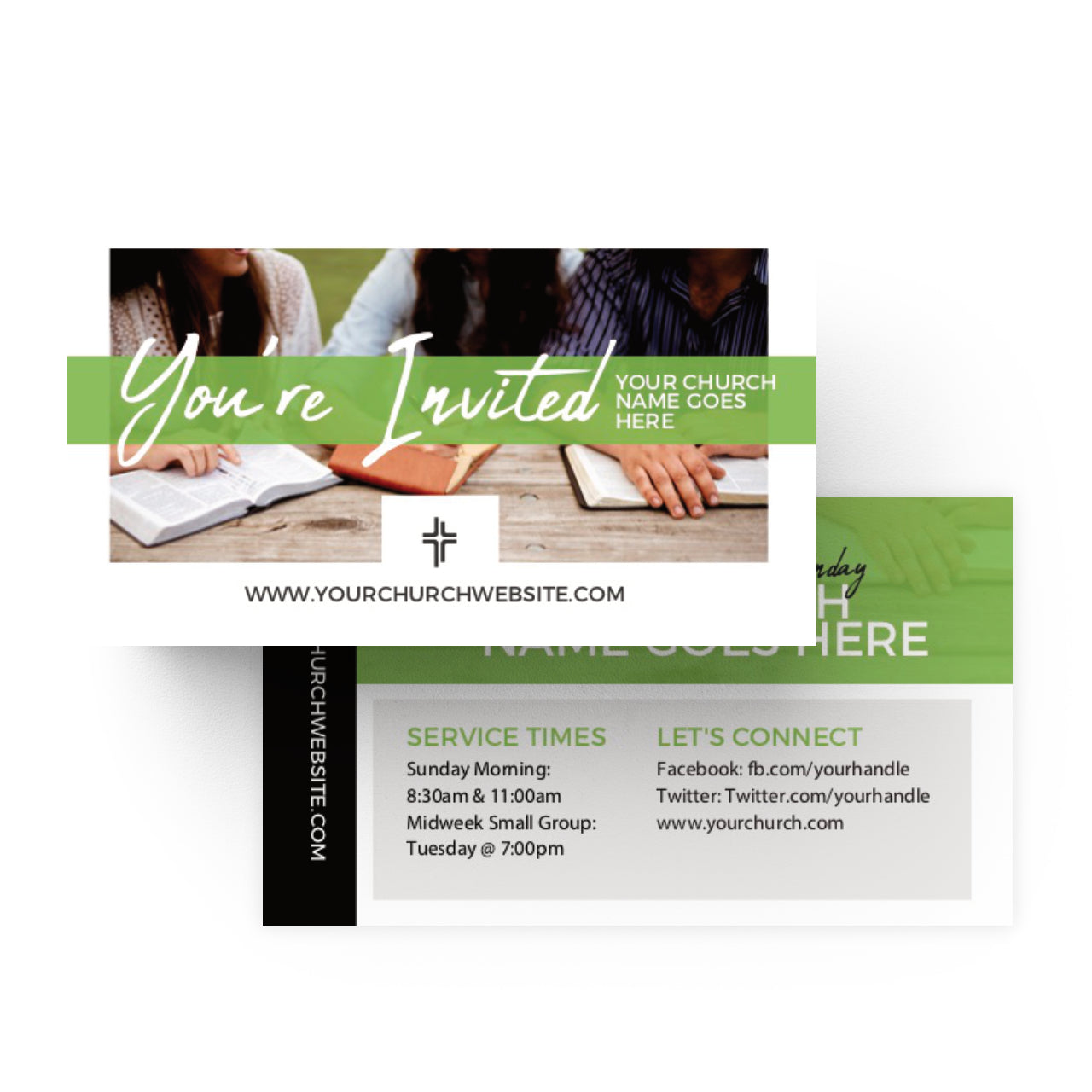 You're Invited Bible - Mini Invitation Card